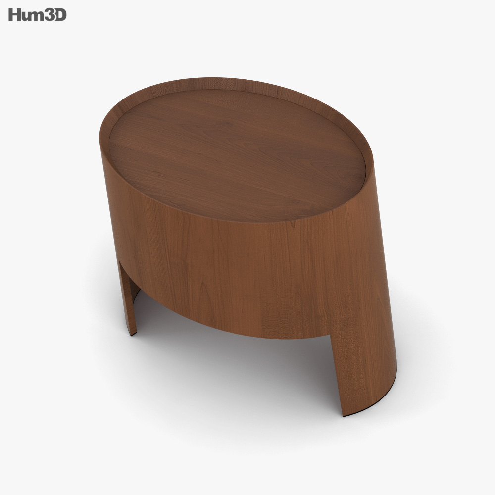 Giorgetti Morfeo Bedside table 3D model - Download in MAX, OBJ, FBX, C4D