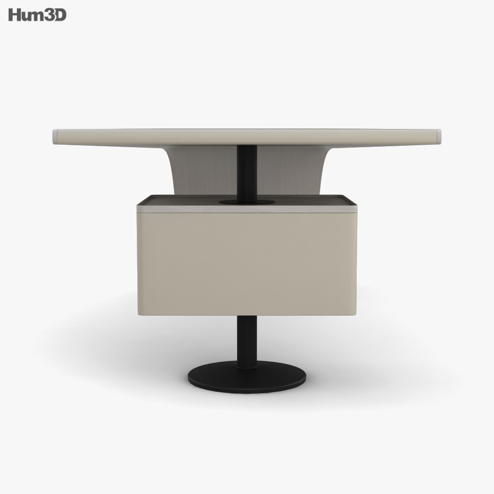 Giorgetti Tenet Desk 3D model - Download in MAX, OBJ, FBX, C4D