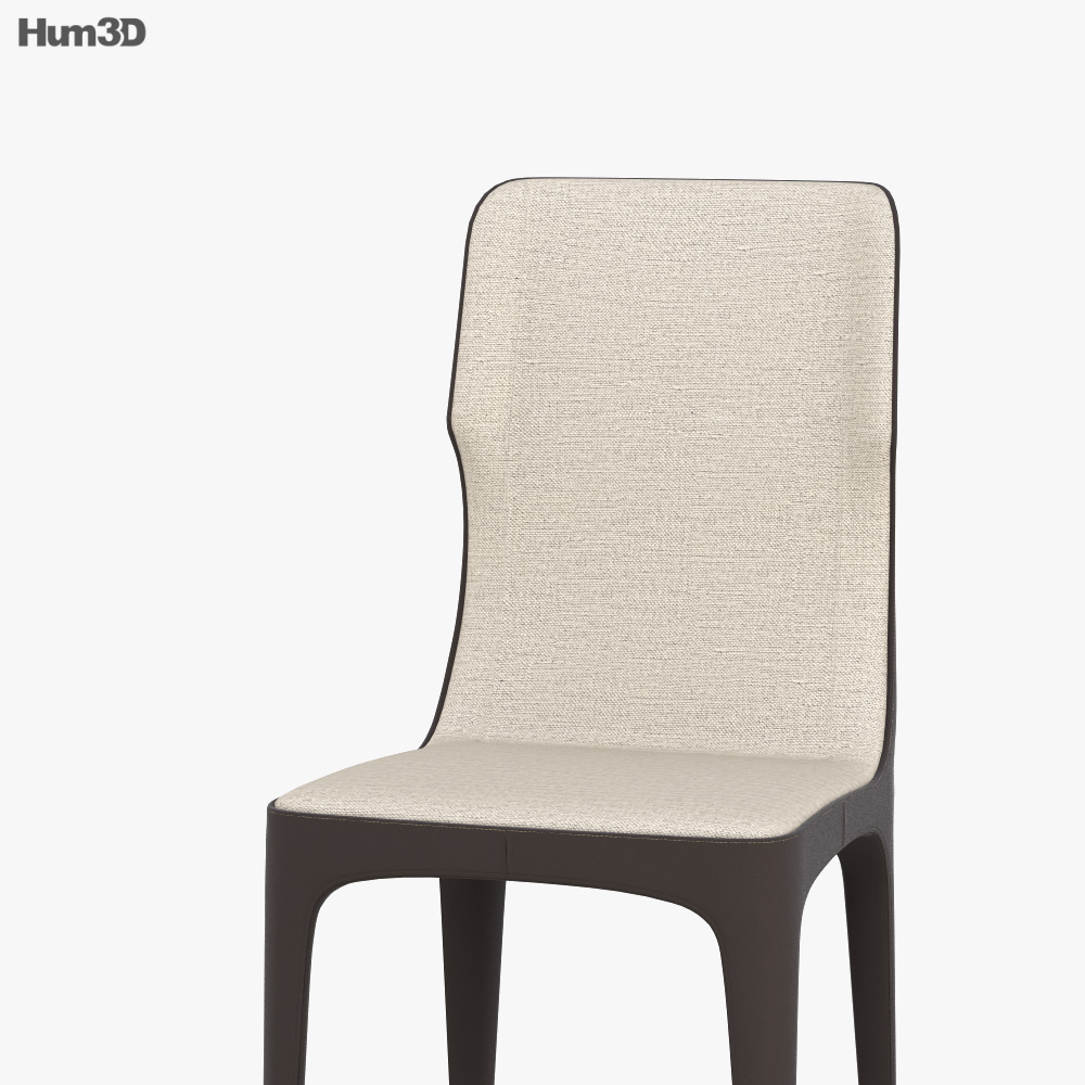 Giorgetti Tiche Chair 3D model - Download in MAX, OBJ, FBX, C4D