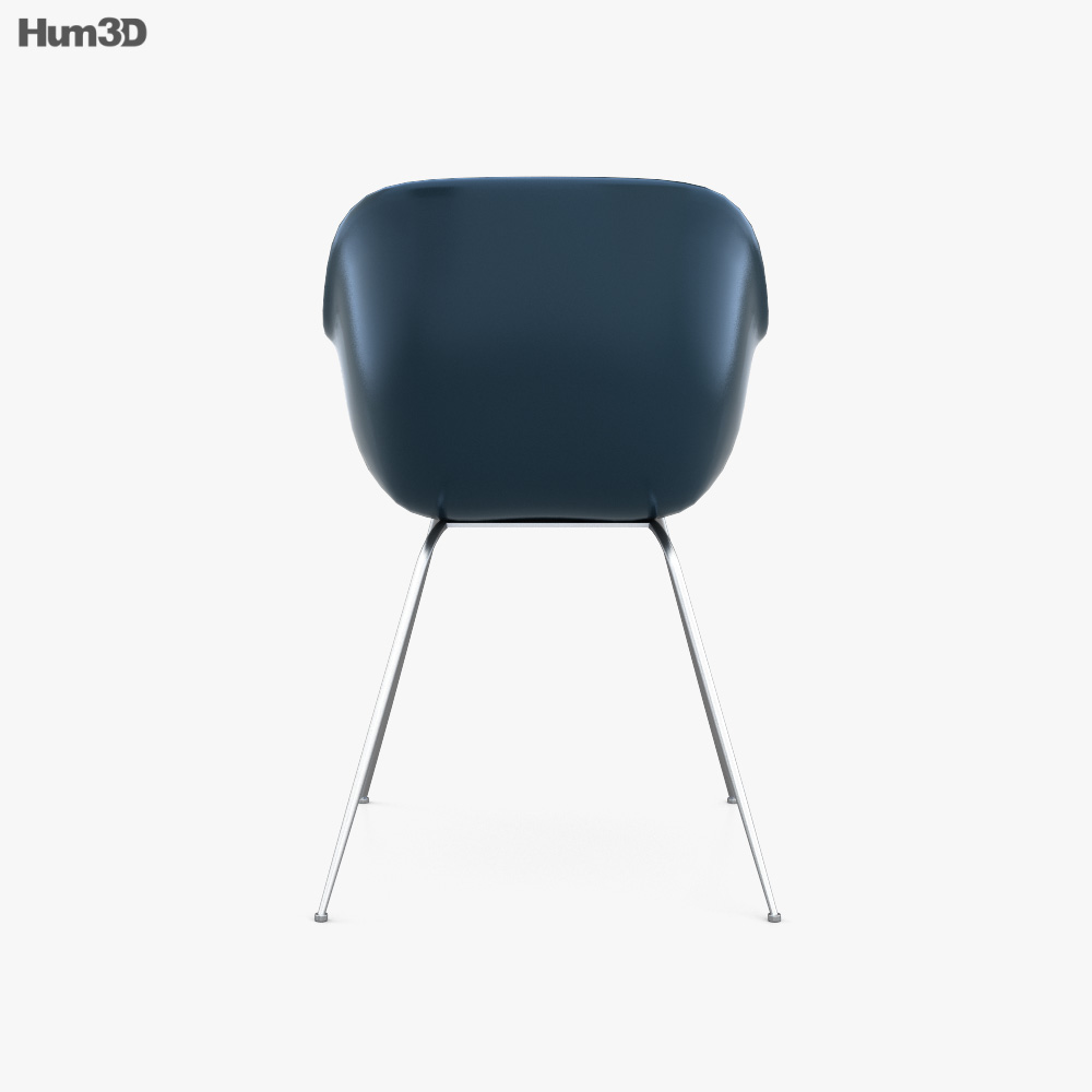 Gubi Bat Dining chair 3D model - Download in MAX, OBJ, FBX, C4D