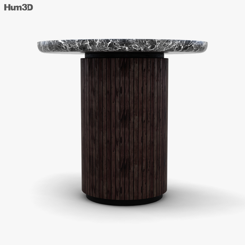 Gubi Moon Lounge Table 3D model - Download in MAX, OBJ, FBX, C4D
