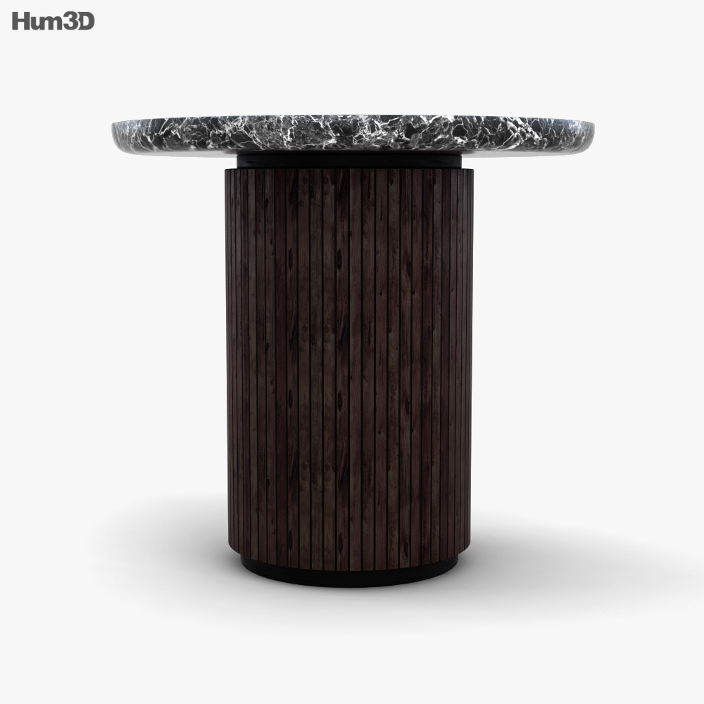 Gubi Moon Lounge Table 3D model - Download in MAX, OBJ, FBX, C4D