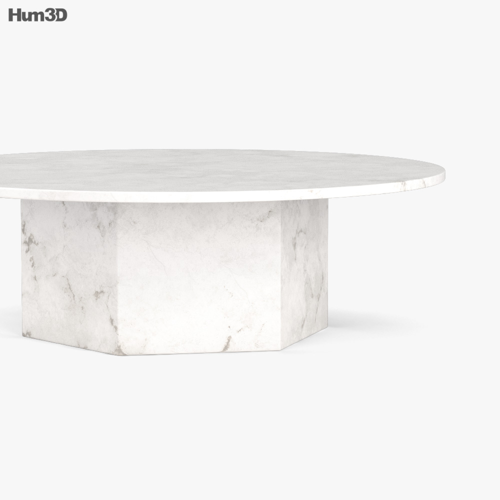 Gubi Epic Coffee table 3D model - Download in MAX, OBJ, FBX, C4D