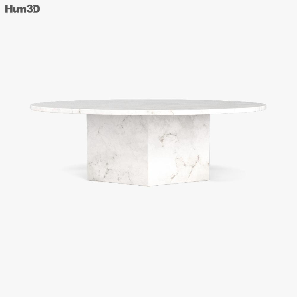 Gubi Epic Coffee table 3D model - Download in MAX, OBJ, FBX, C4D