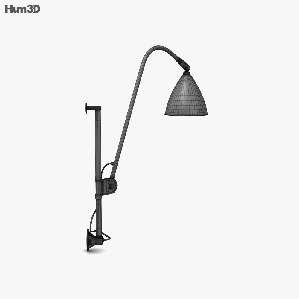 Gubi Bl5 Wall lamp 3D model - Download in MAX, OBJ, FBX, C4D