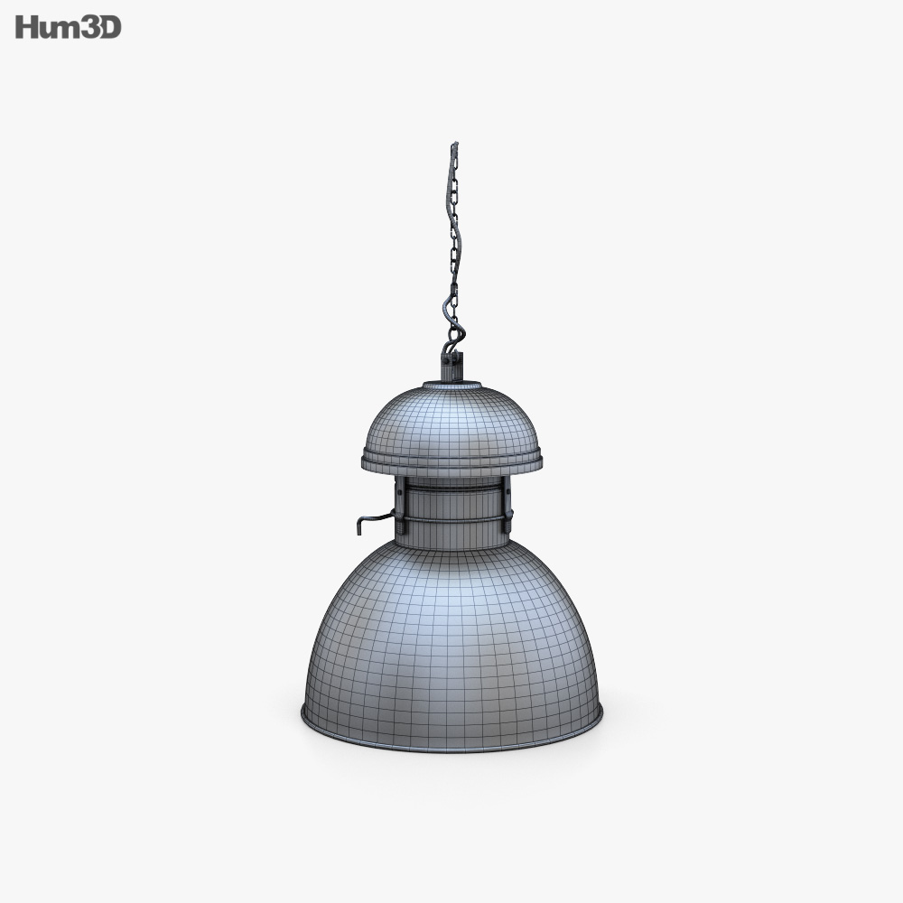 HK Living Warehouse Lamp 3D model - Download in MAX, OBJ, FBX, C4D
