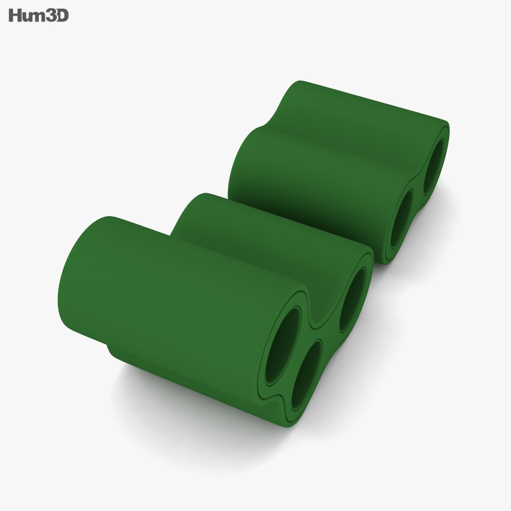 Hay Round One Chair 3D model - Download in MAX, OBJ, FBX, C4D