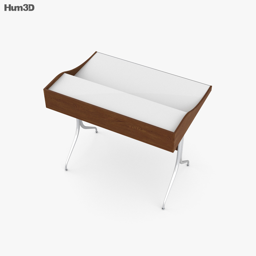 Herman Miller Nelson Swag Leg Desk 3D model - Download in MAX, OBJ, FBX ...