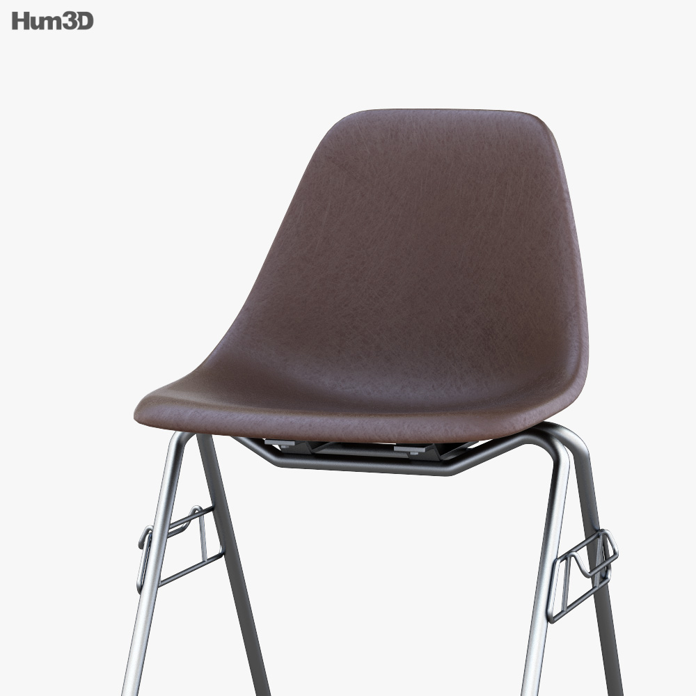 Herman Miller Eames Shell Chair 3D model - Download in MAX, OBJ, FBX, C4D