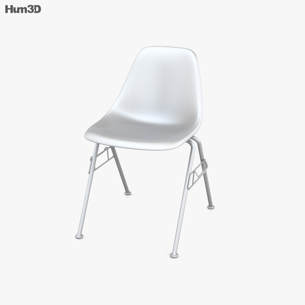 Herman Miller Eames Shell Chair 3D model - Download in MAX, OBJ, FBX, C4D