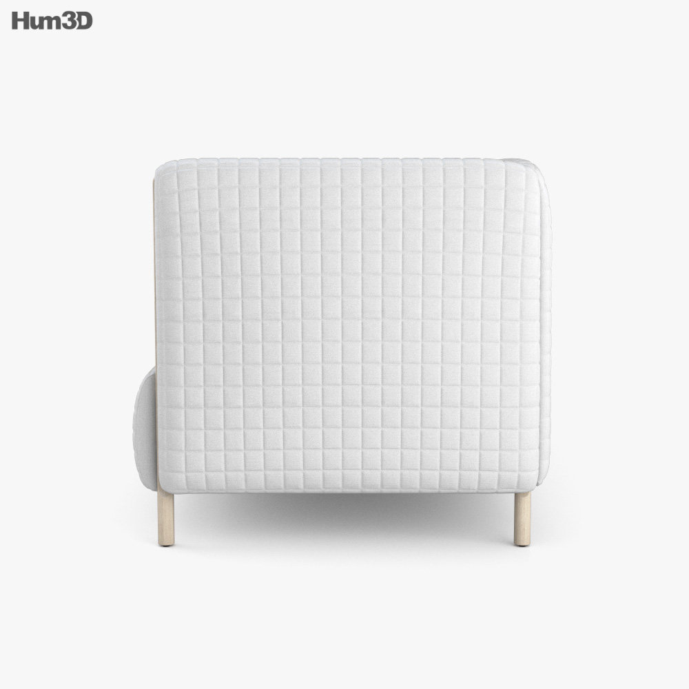 Herman Miller ColourForm Sofa 3D model - Download in MAX, OBJ, FBX, C4D