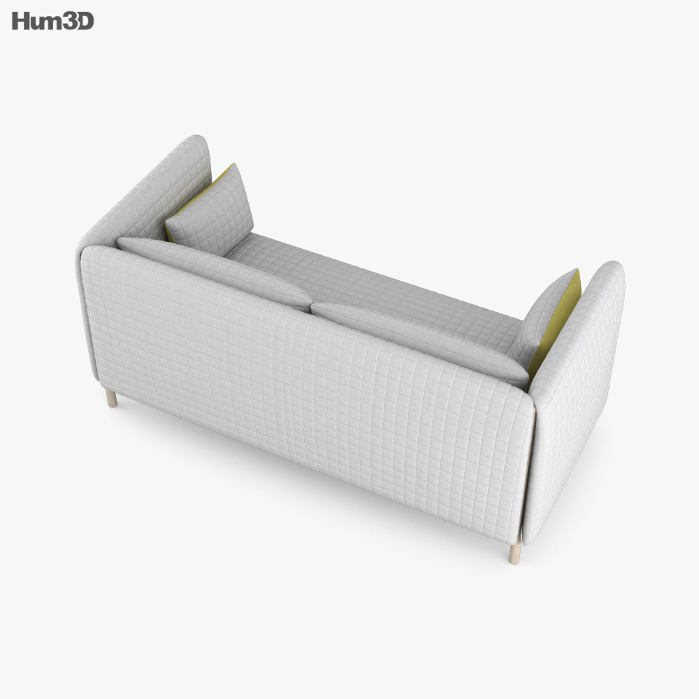 Herman Miller ColourForm Sofa 3D model - Download in MAX, OBJ, FBX, C4D