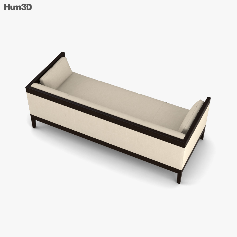 Holly Hunt Hadley Hall Sofa 3D model - Download in MAX, OBJ, FBX, C4D