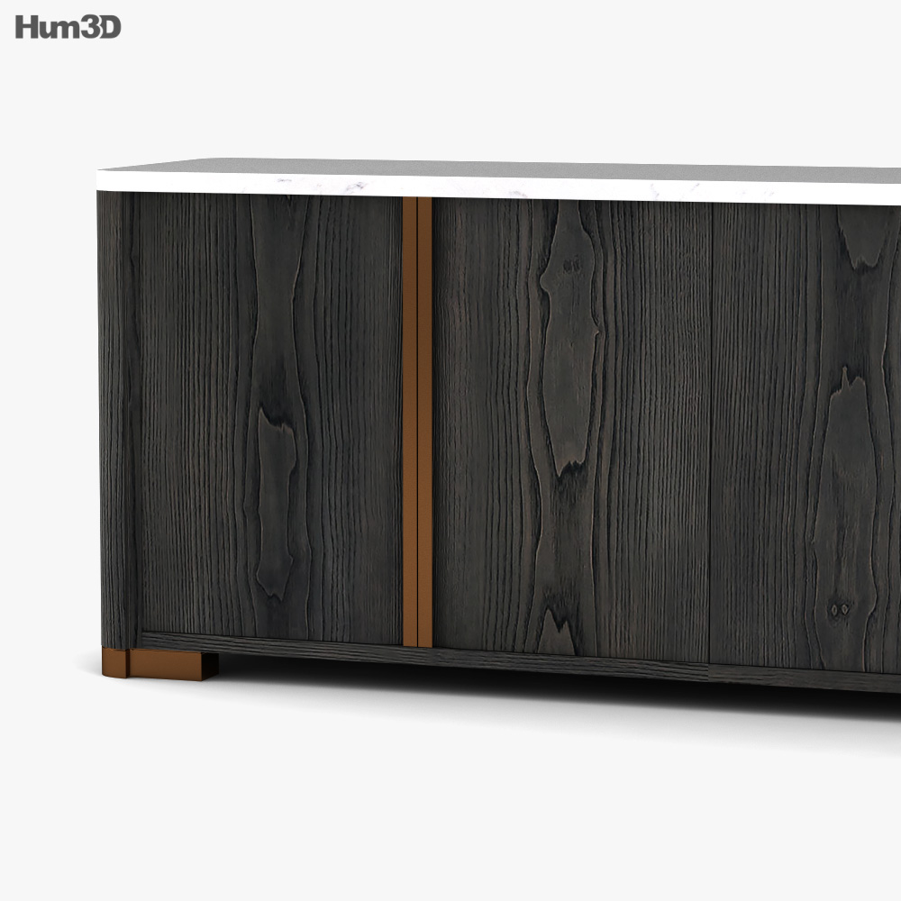 Holly Hunt Oslo Sideboard 3D model - Download in MAX, OBJ, FBX, C4D