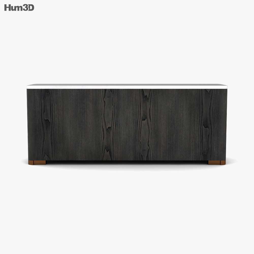 Holly Hunt Oslo Sideboard 3D model - Download in MAX, OBJ, FBX, C4D