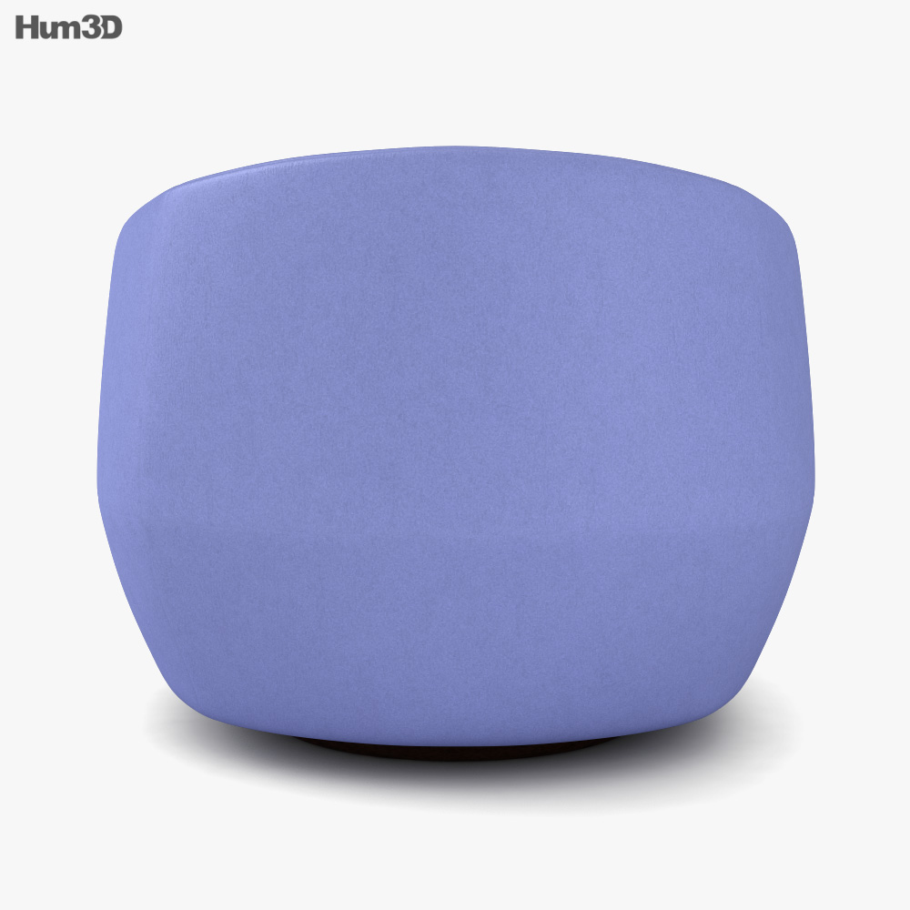 Holly Hunt Sumo Lounge chair 3D model - Download in MAX, OBJ, FBX, C4D