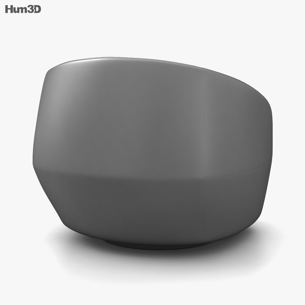 Holly Hunt Sumo Lounge chair 3D model - Download in MAX, OBJ, FBX, C4D