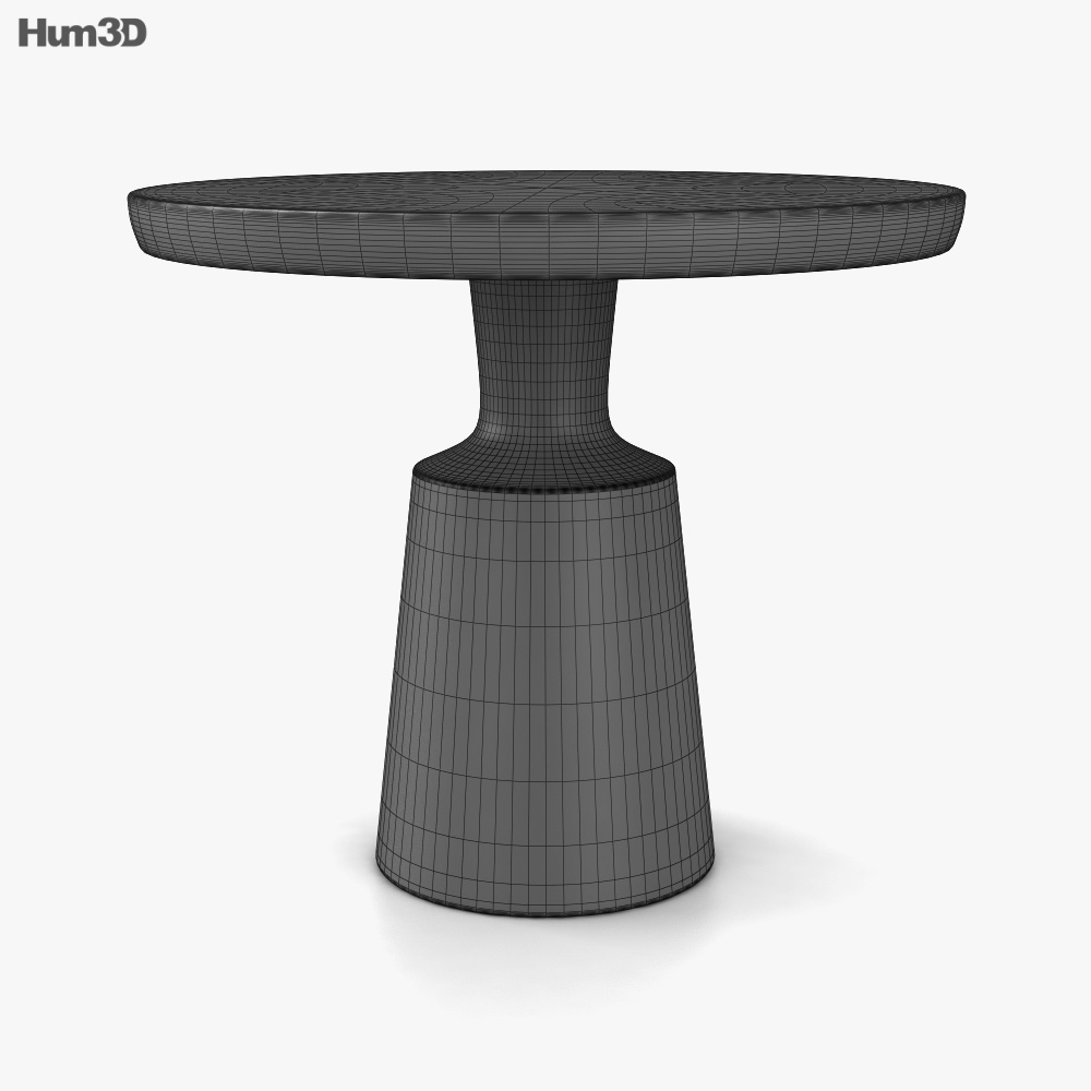 Holly Hunt Peso Side table 3D model - Download in MAX, OBJ, FBX, C4D