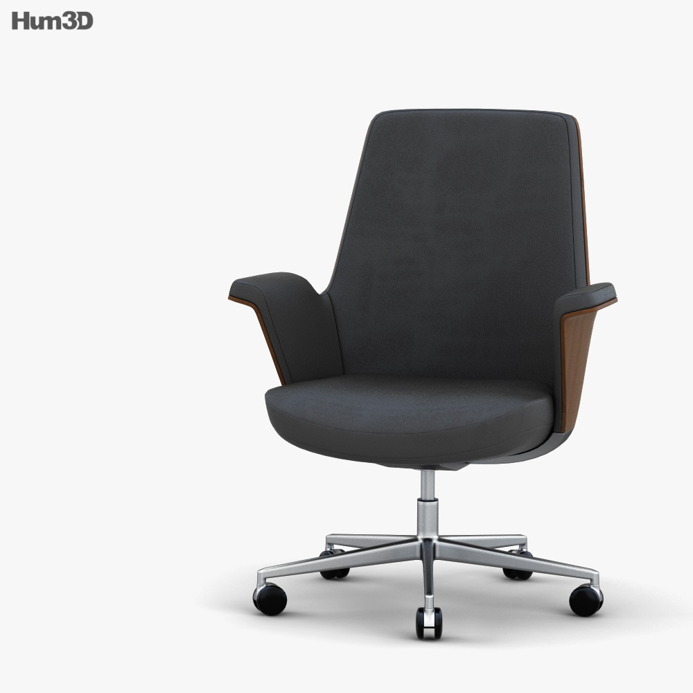 Humanscale Summa Conference Chair 3D model - Download in MAX, OBJ, FBX, C4D