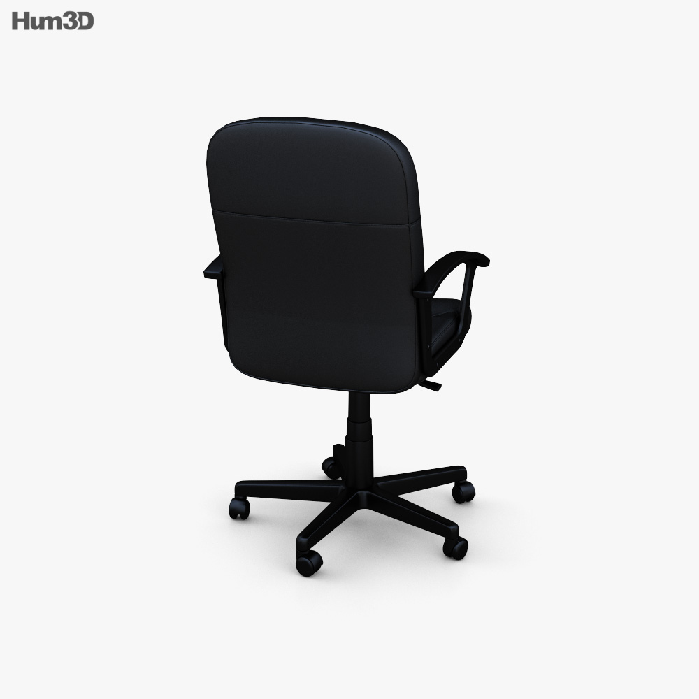 IKEA MOSES Swivel chair 3D model - Download in MAX, OBJ, FBX, C4D