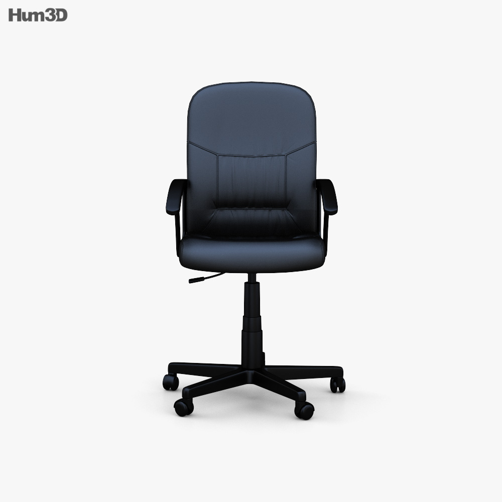 IKEA MOSES Swivel chair 3D model - Download in MAX, OBJ, FBX, C4D