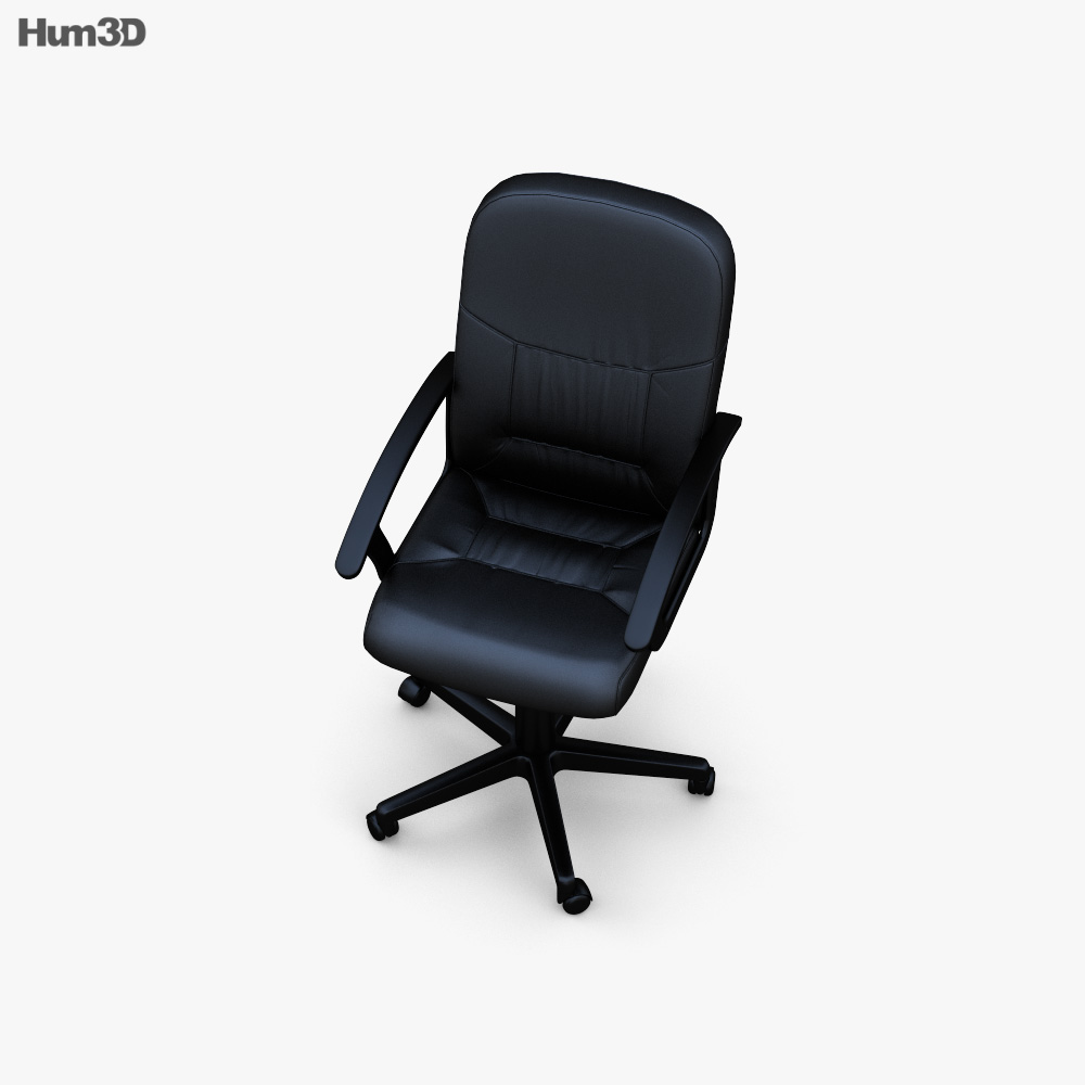 IKEA MOSES Swivel chair 3D model - Download in MAX, OBJ, FBX, C4D