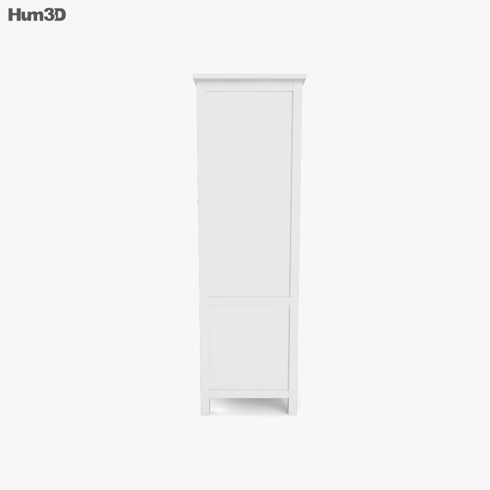IKEA HEMNES Wardrobe 3D model - Download in MAX, OBJ, FBX, C4D