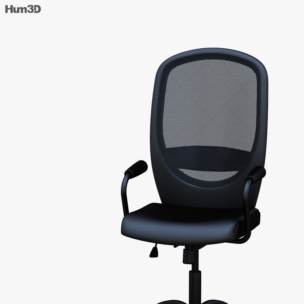 IKEA VILGOT NOMINELL Swivel chair 3D model - Download in MAX, OBJ, FBX, C4D