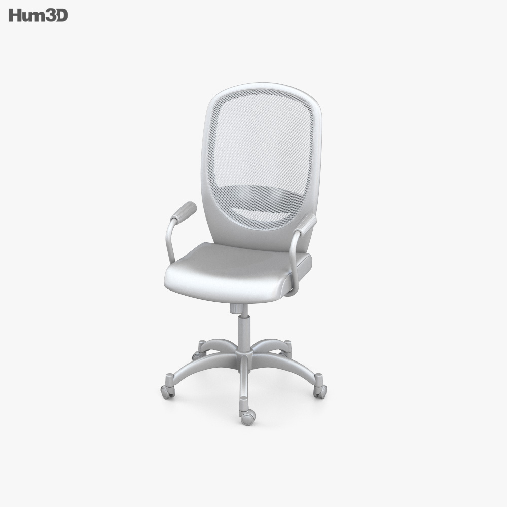 IKEA VILGOT NOMINELL Swivel chair 3D model - Download in MAX, OBJ, FBX, C4D