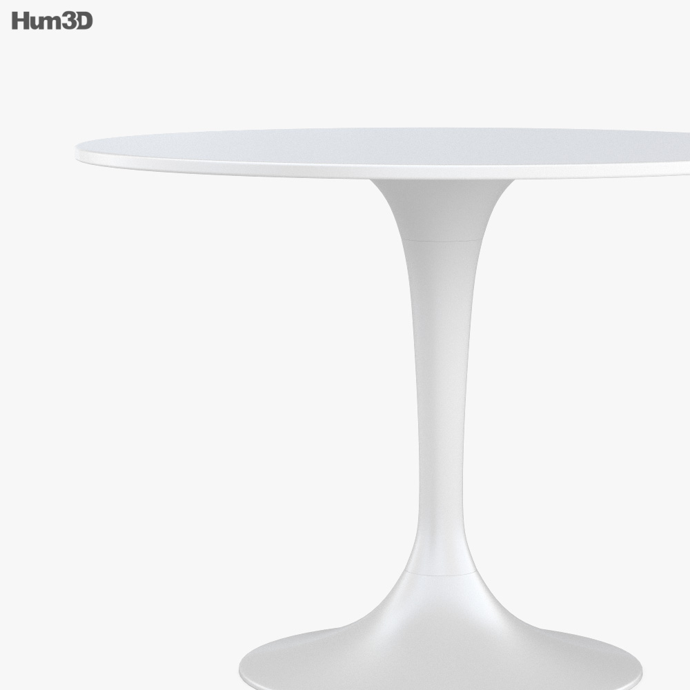 IKEA Docksta Table 3D model - Download in MAX, OBJ, FBX, C4D