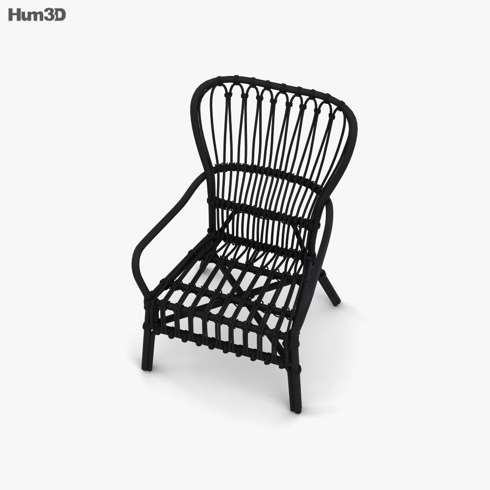 IKEA Storsele Armchair 3D model - Download in MAX, OBJ, FBX, C4D