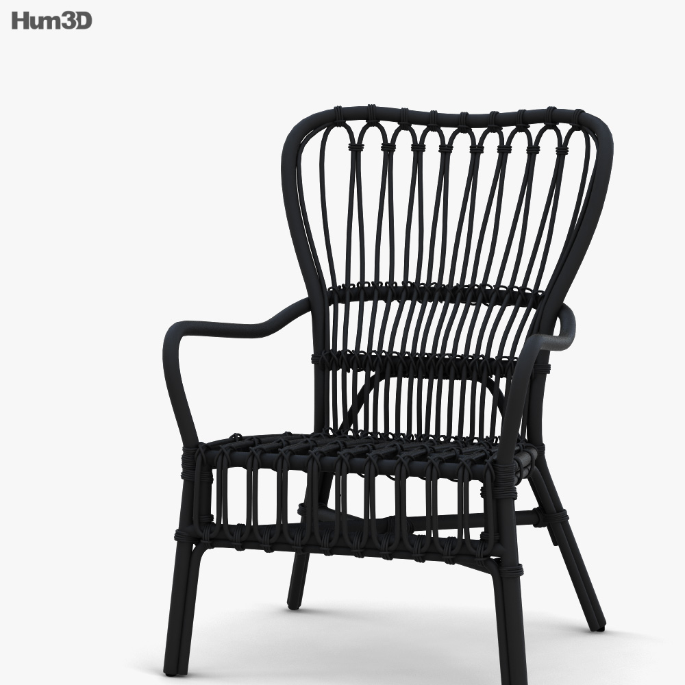 IKEA Storsele Armchair 3D model - Download in MAX, OBJ, FBX, C4D