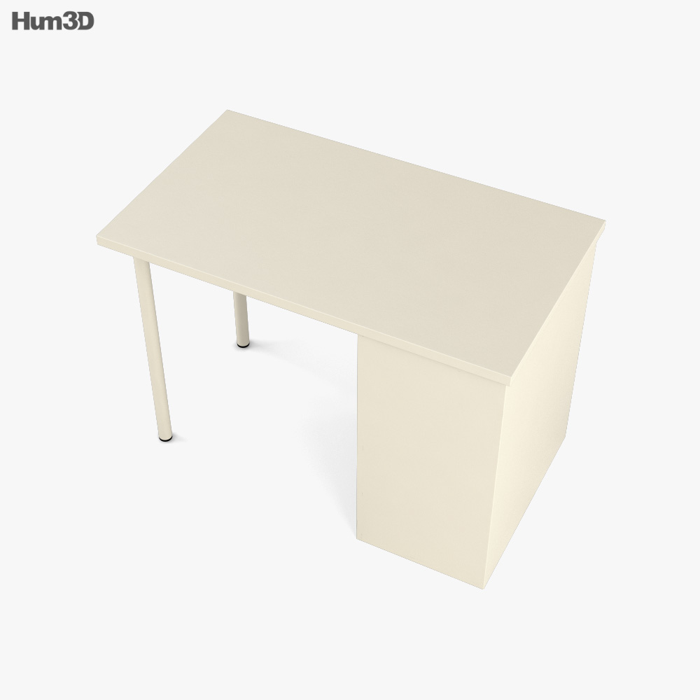 IKEA Linnmon Computer table 3D model - Download in MAX, OBJ, FBX, C4D