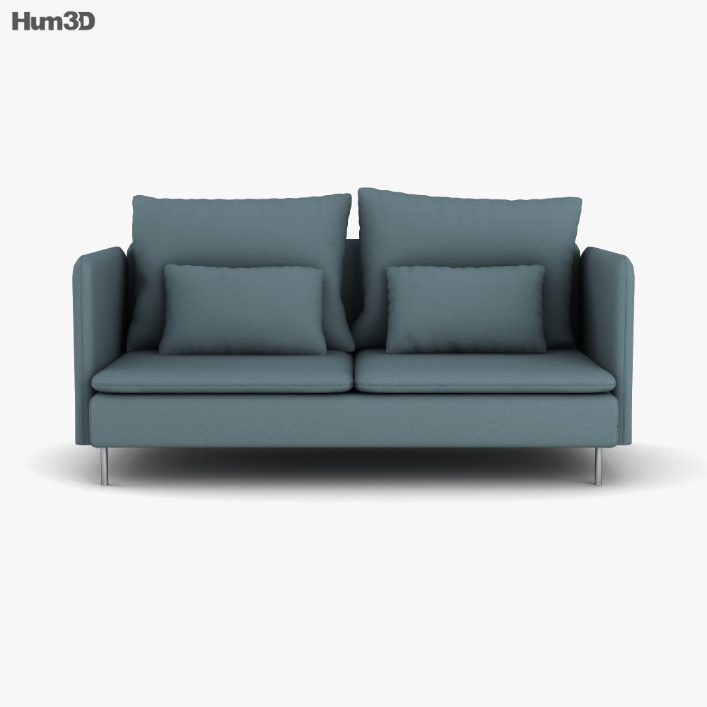 IKEA Soderhamn Sofa 3D model - Download in MAX, OBJ, FBX, C4D