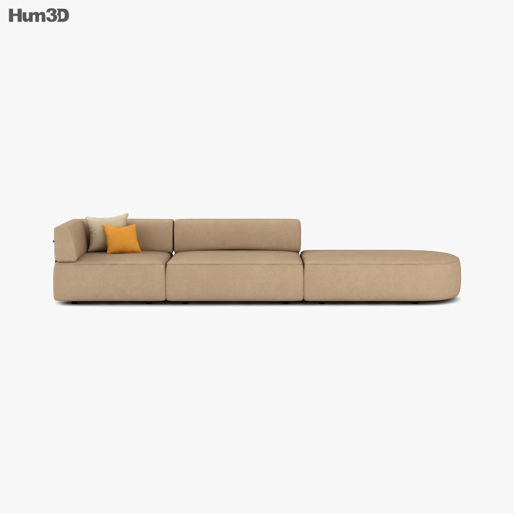 Inclass Entropy Sofa 3D model - Download in MAX, OBJ, FBX, C4D
