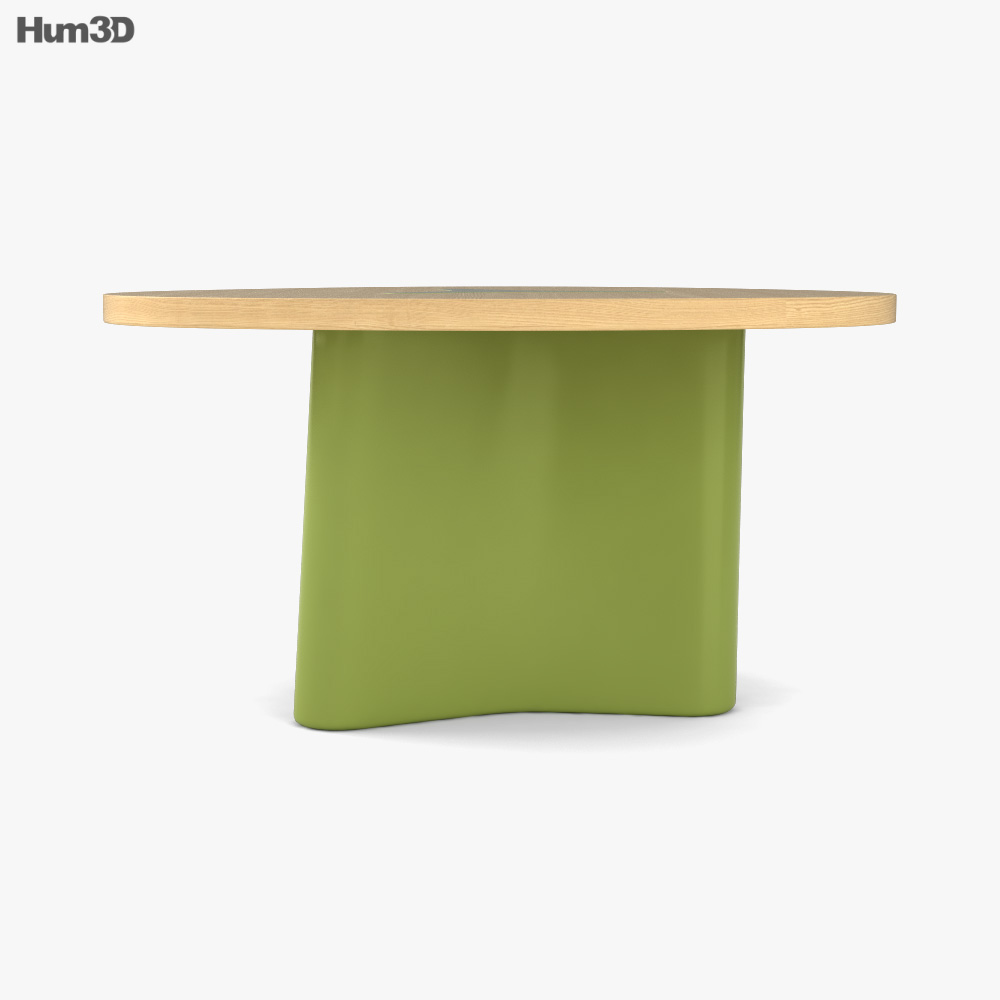 India Mahdavi Diagonale Table 3D model - Download in MAX, OBJ, FBX, C4D