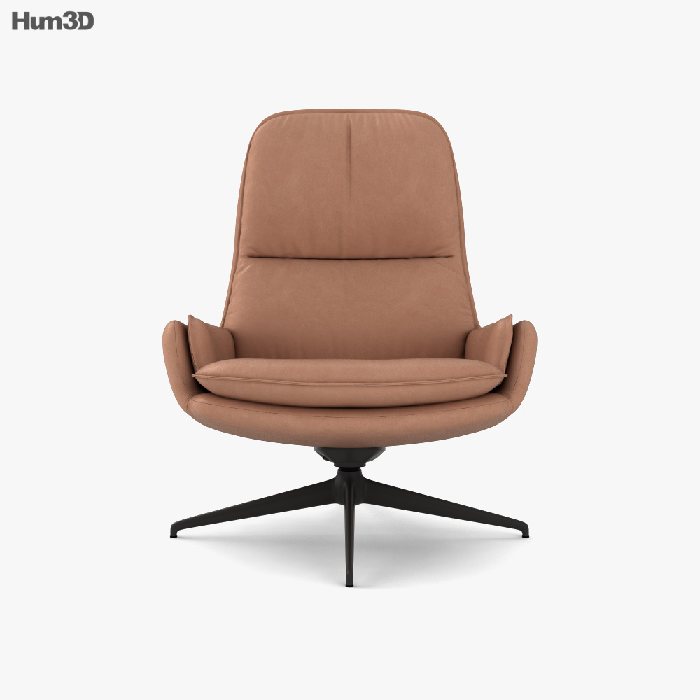 Jardan Banjo Armchair 3D model - Download in MAX, OBJ, FBX, C4D