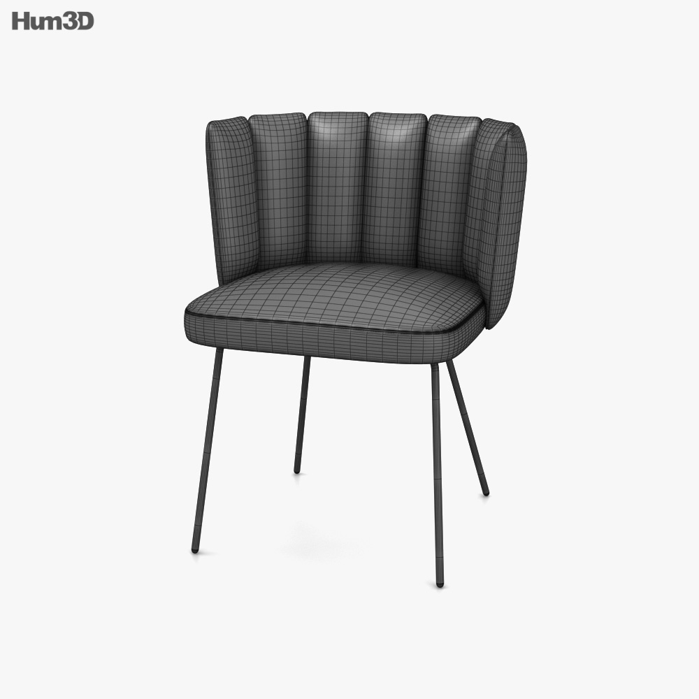 KFF Gaia Chair 3D model - Download in MAX, OBJ, FBX, C4D