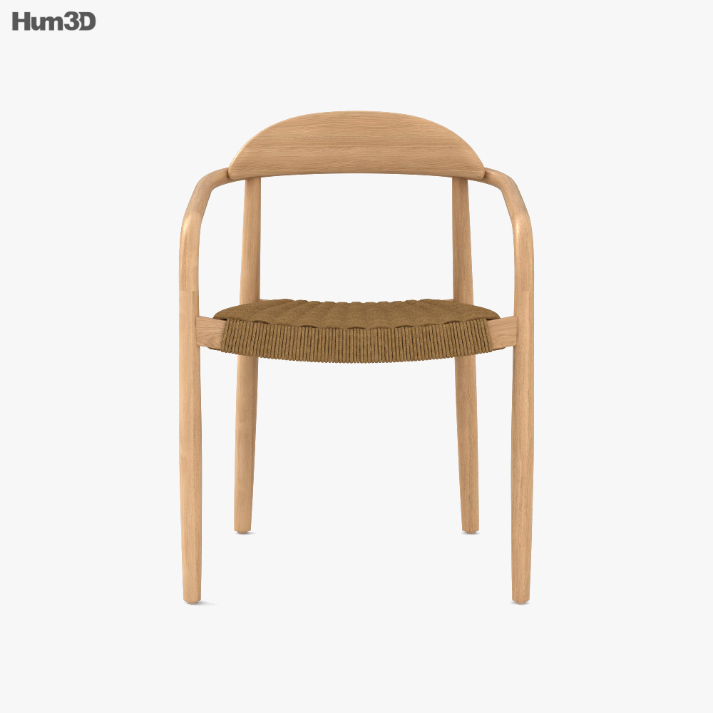 Kave Home Nina Chair 3D model - Download in MAX, OBJ, FBX, C4D