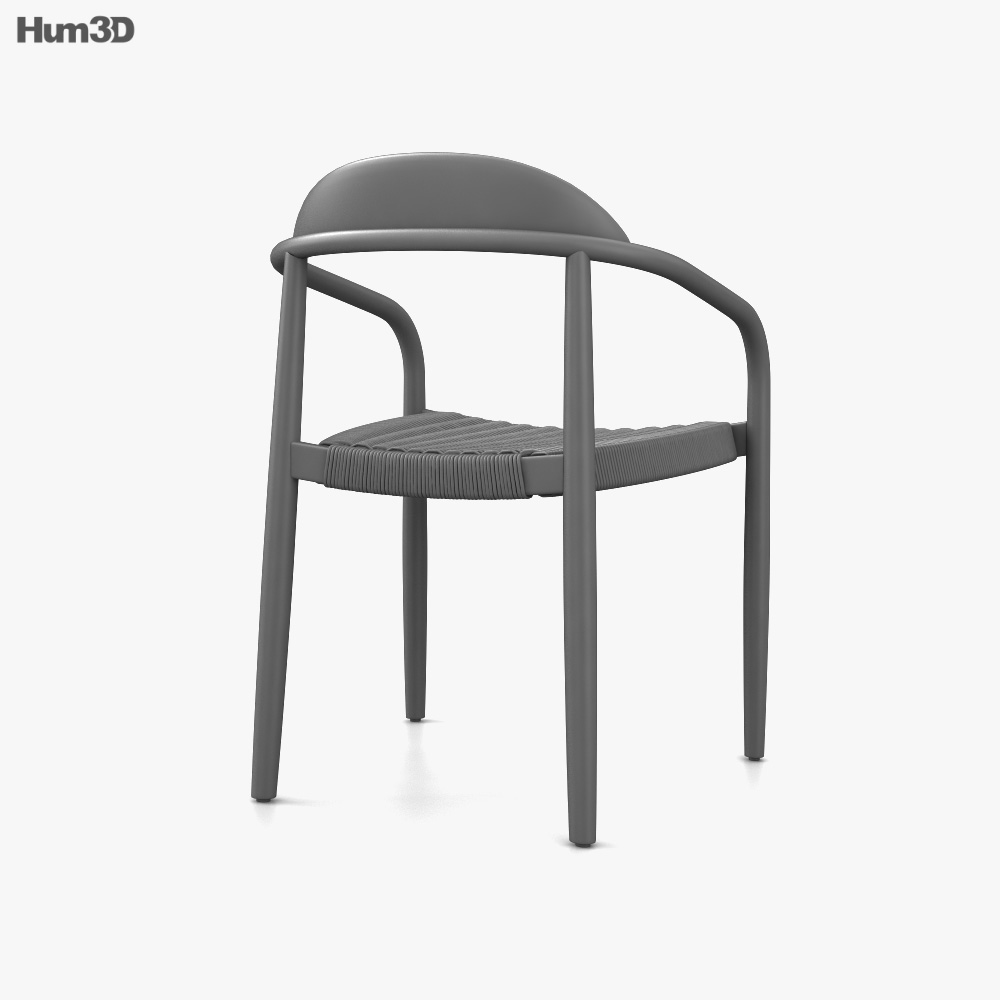 Kave Home Nina Chair 3D model - Download in MAX, OBJ, FBX, C4D