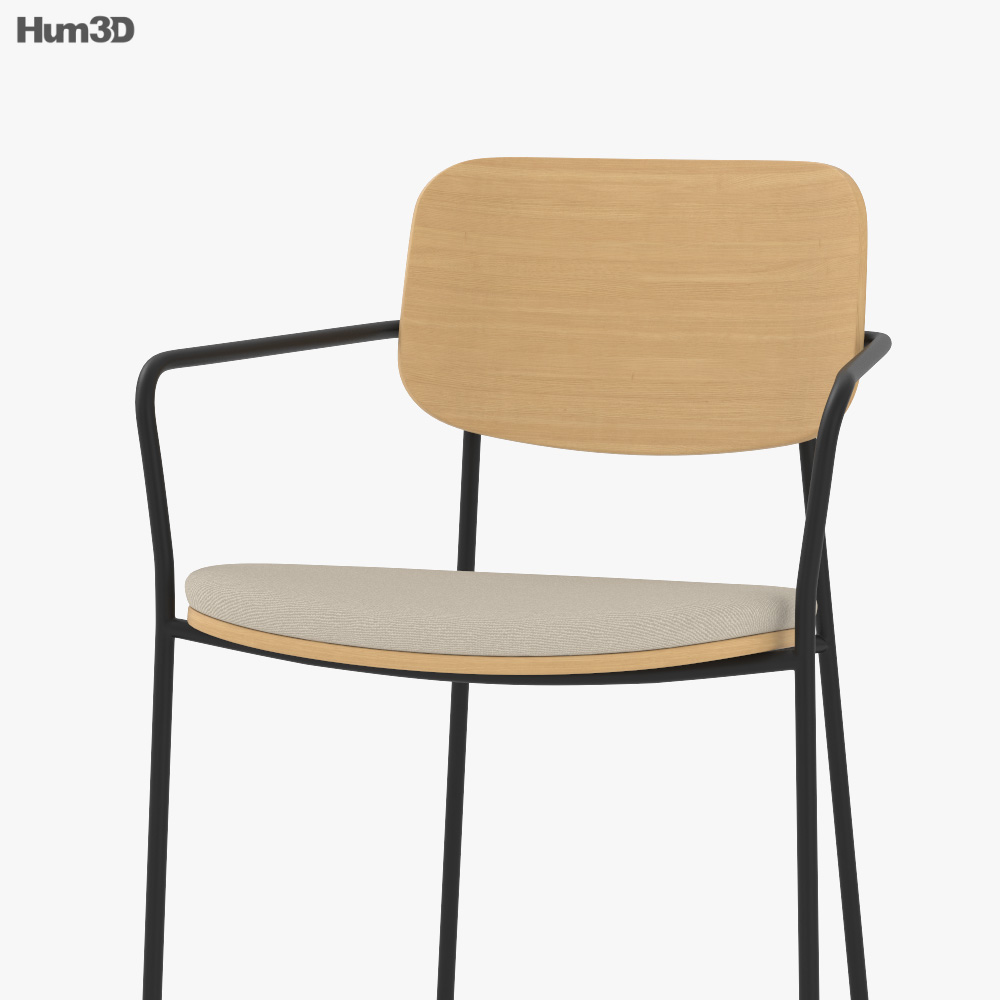 Kave Home Maureen Chair 3D model - Download in MAX, OBJ, FBX, C4D