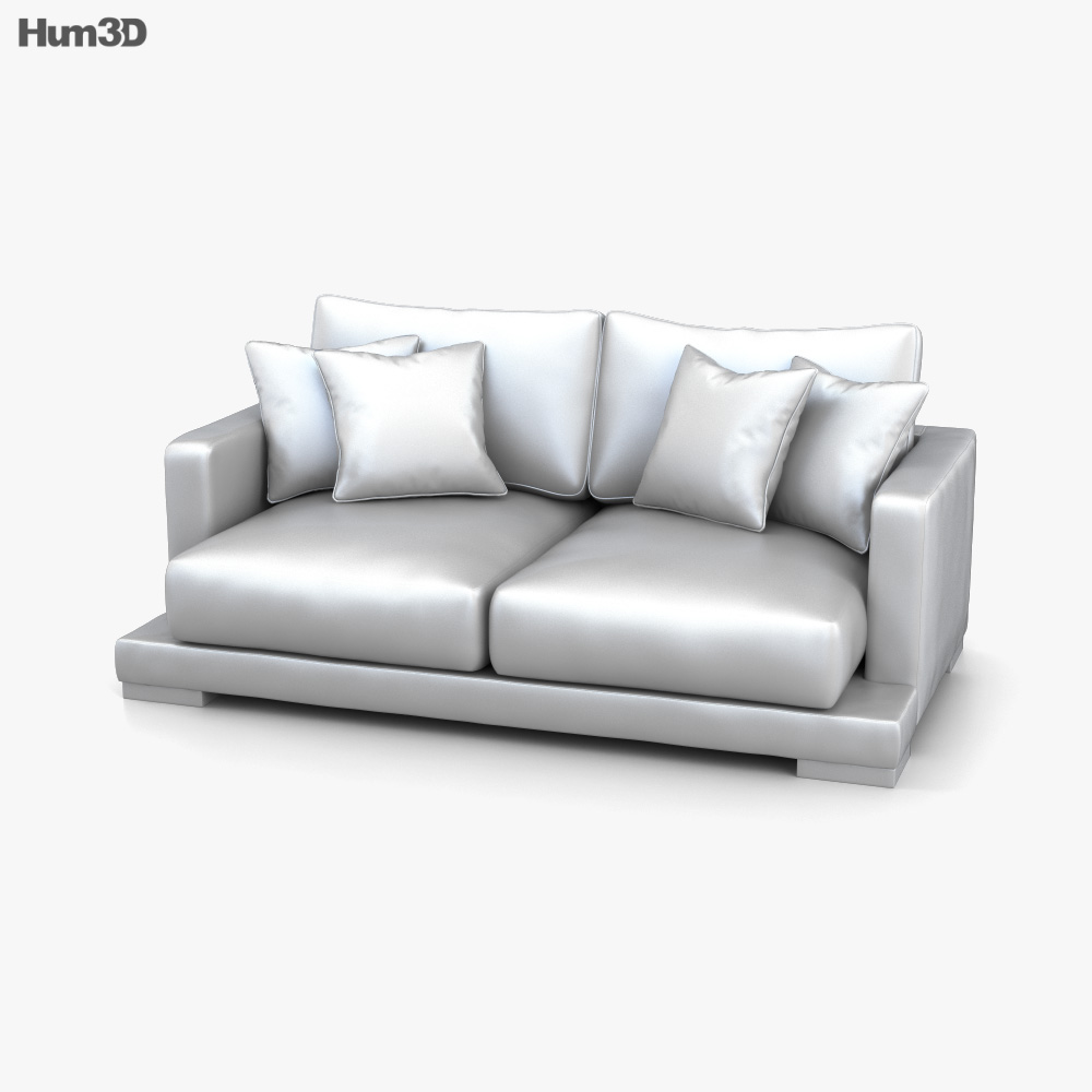 Kenay Home Crate Sofa 3D model - Download in MAX, OBJ, FBX, C4D