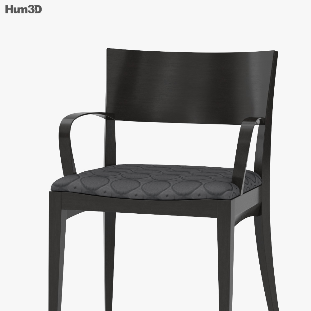 Knoll Crinion Side chair 3D model - Download in MAX, OBJ, FBX, C4D