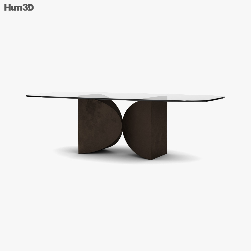 Lago Meet Table 3D model - Download in MAX, OBJ, FBX, C4D