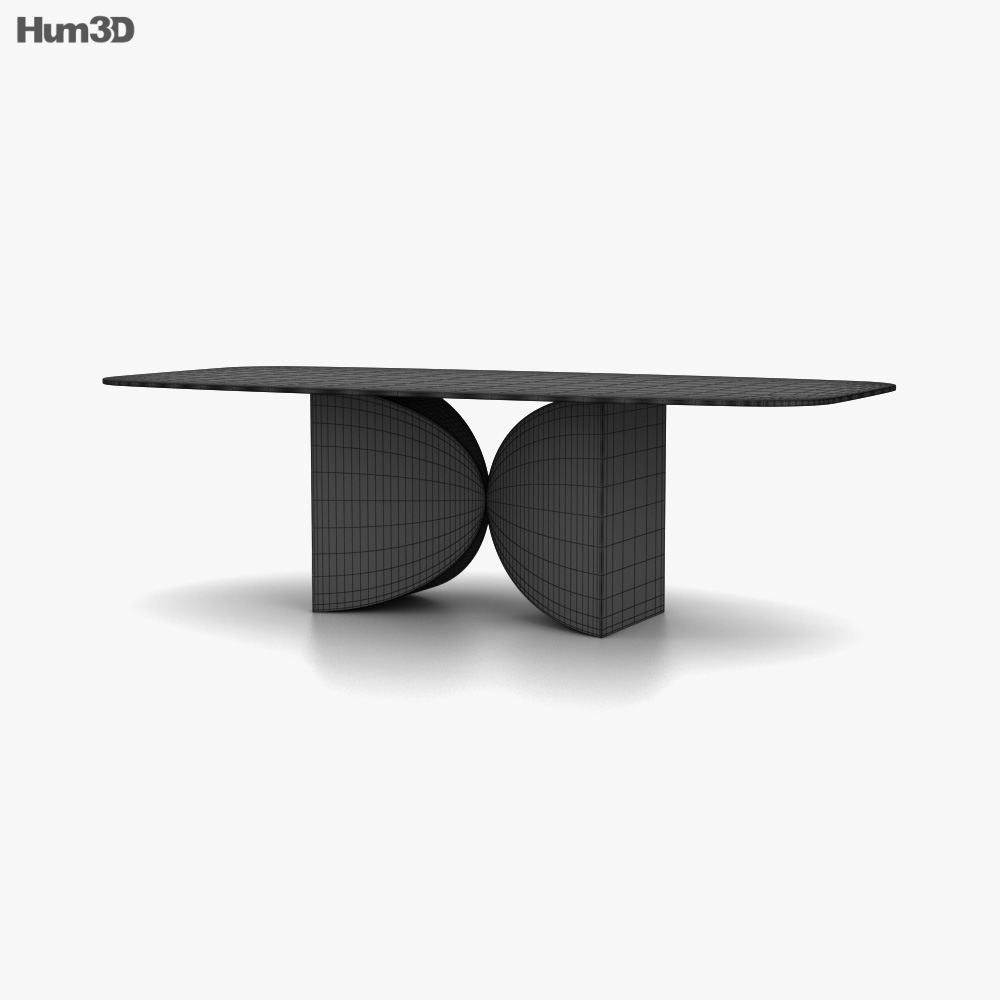 Lago Meet Table 3D model - Download in MAX, OBJ, FBX, C4D