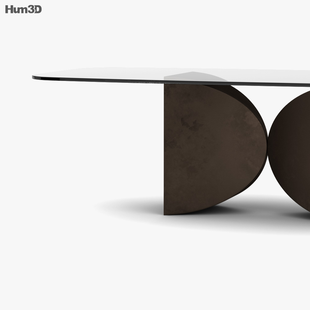 Lago Meet Table 3D model - Download in MAX, OBJ, FBX, C4D