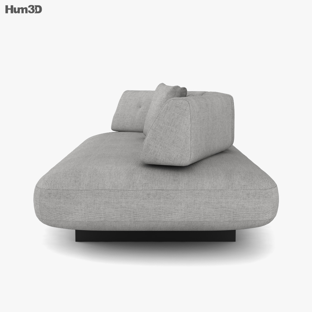 Lago Sand Sofa 3D model - Download in MAX, OBJ, FBX, C4D