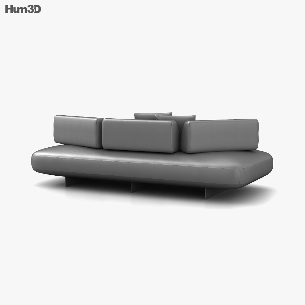 Lago Sand Sofa 3D model - Download in MAX, OBJ, FBX, C4D