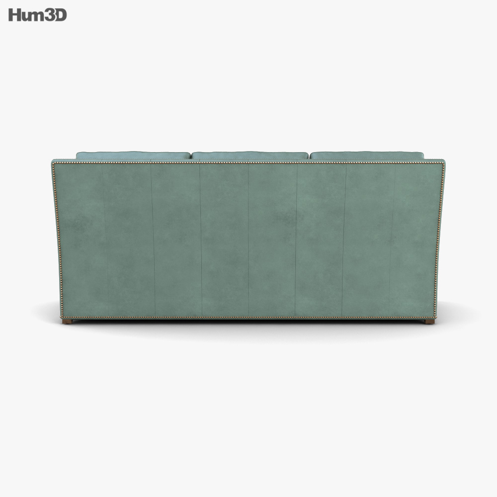 Lexington Koko Leather sofa 3D model - Download in MAX, OBJ, FBX, C4D