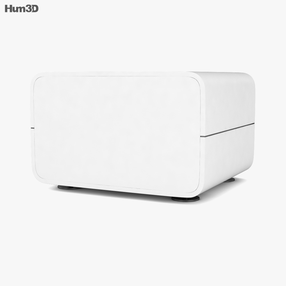 Ligne Roset Cemia Bedside table 3D model - Download in MAX, OBJ, FBX, C4D
